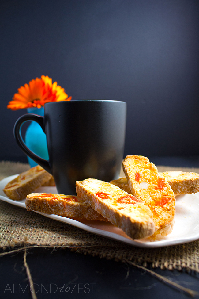 Tropical Pineapple and Coconut Biscotti